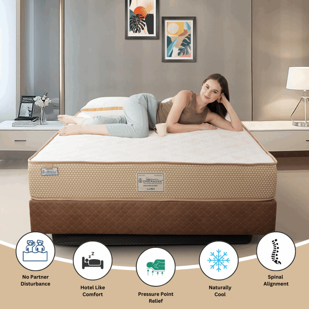 Buy Pocket Spring Latex Mattress - Get 40% off | Dreamzee